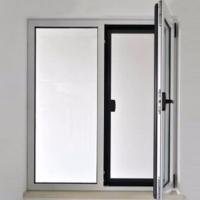 China Customized Colors UPVC Casement Windows with Simulated Bars and Plastic Frame Options for sale