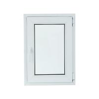 China Soundproof Insulated UPVC Glass Casement Windows Design with Chinese Top Hardware for sale