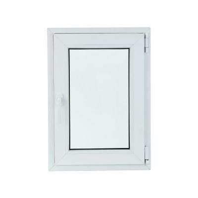China Soundproof Insulated UPVC Glass Casement Windows Design with Chinese Top Hardware for sale