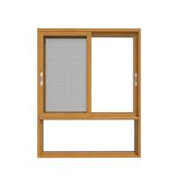 China Horizontal Sliding Roof Courtyard Reception Window with 4 Panels and Anti-Theft Flange for sale