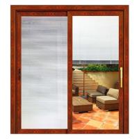 China Horizontal Sliding Roof Courtyard Reception Window with 4 Panels and Anti-Theft Flange for sale