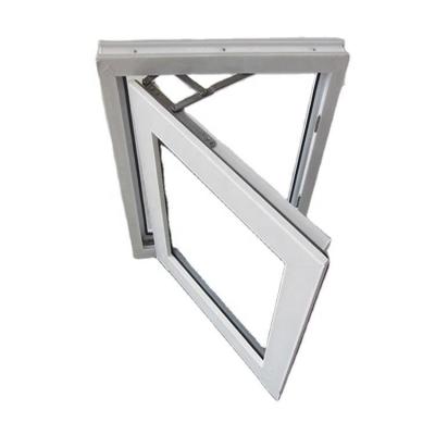 China Folding Screen Hurricane Impact House Window with Double Glazed Glass and Hand Crank for sale