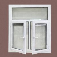 China Folding Screen Hurricane Impact House Window with Double Glazed Glass and Hand Crank for sale