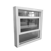 China Plastic Window Design Upvc Soundproof Vinyl Windows Single Hung for Apartment Needs for sale
