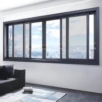 China Aluminum Alloy Profile Triple Glazed Glass Slider Window Tinted Glass for Houses for sale