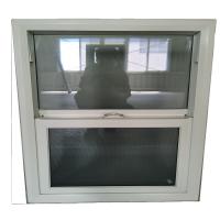 China Highly Durable Fiberglass Mesh Screen Roller Blind Upvc Singles Hung Window for Your Home for sale