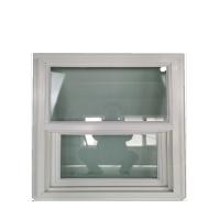 China Roller Blind Curtain Type PVC Frame Vinyl Single Hung Windows for Improved Air Flow for sale