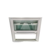 China Plastic Frame Upvc Single Hung Window for Hurricane Protection and Lift Up Function for sale