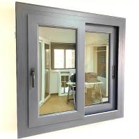 China Modern Living Room Hanging Curtain Type Aluminum Alloy Triple Glass Sliding Doors and Windows for sale