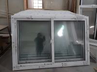 China Modern Living Room Hanging Curtain Type Aluminum Alloy Triple Glass Sliding Doors and Windows for sale