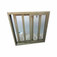 China Aluminum Alloy Sliding Bedroom Windows with Double Glass and Hurricane Impact Glass for sale