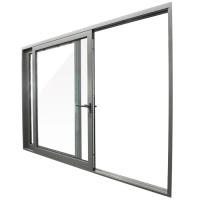 China Aluminum Alloy Sliding Bedroom Windows with Double Glass and Hurricane Impact Glass for sale