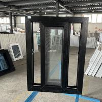 China Folding Screen Black Aluminium House Sliding Windows High Security Design Professional for sale