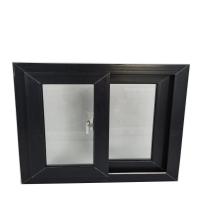 China OEM Customized 2023 Latest Models PVC Window Sliding Silver Sliding Window for Bus Window for sale
