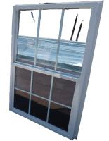 China EPDM Rubber Sealing Strip Double Hung Upvc Pvc Single Vinyl Windows For House for sale