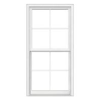 China American Single Tilt Double Hung Upvc Pvc Windows for House Soundproof and Waterproof for sale