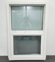 China American Single Tilt Double Hung Upvc Pvc Windows for House Soundproof and Waterproof for sale