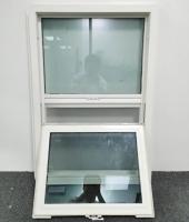 China American Single Tilt Double Hung Upvc Pvc Windows for House Soundproof and Waterproof for sale