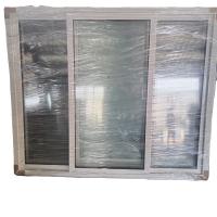 China Customized Colors Sliding Curtain Type Soundproof Grid Vinyl Plastic Glass Slide Doors for sale