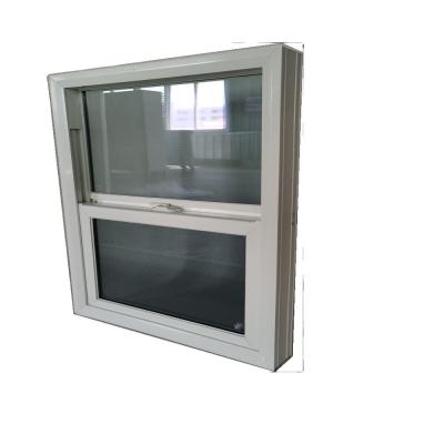 China Vinyl Replacement Single Hung Windows featuring Swing Style and Roller Blind Curtain for sale