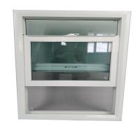 China UPVC Frame glass Single Hung Fiber Glass Windows for Heat Insulation and Waterproof for sale