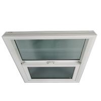 China UPVC Frame glass Single Hung Fiber Glass Windows for Heat Insulation and Waterproof for sale