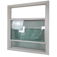 China Soundproof Glass Upvc Double Hung Windows in Customized Colors and Powder Coated Finish for sale