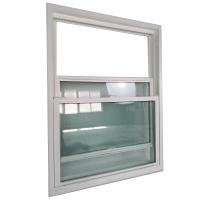 China Customized Size Horizontal Opening Pattern Double Hung Windows from Professional PVC Frame for sale