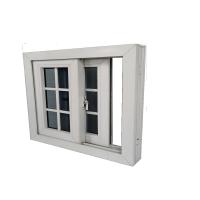 China Double Tempered Glass Upvc Sliding Windows for Modern Design Style Tinted Glass for sale