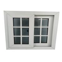 China Double Tempered Glass Upvc Sliding Windows for Modern Design Style Tinted Glass for sale