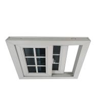 China Double Tempered Glass Upvc Sliding Windows for Modern Design Style Tinted Glass for sale