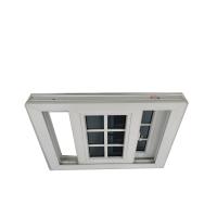 China Upvc Sliding Windows Small Bathroom With Anti Theft Aluminum Alloy Glass Accessories for sale