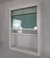 China Double Soundproof VERTICAL Swing Vinyl UPVC Double Hung Window for Doors and Windows for sale