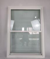 China Double Soundproof VERTICAL Swing Vinyl UPVC Double Hung Window for Doors and Windows for sale