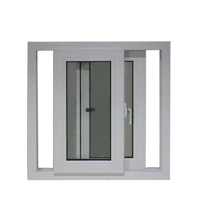 China Chinese Top UPVC Glass Accessories Hurricane Impact Sliding Window with Mosquito Net for sale