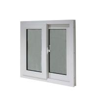 China Improved Insulation UPVC Sliding Window Design with Windproof Sealing and Gray Glass for sale