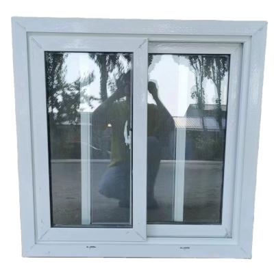 China Magnetic Screen Glass Sliding Window for European Style House Design and Mosquito Net for sale