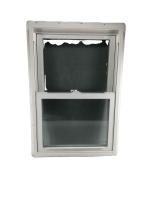 China PVC Frame Double Glazed School Window with Safety Characteristics and Customized Size for sale