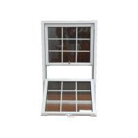 China 6063-T5 Profile European Style Net Screen Mosquito Double Glaze Vinyl Double Hung Windows for sale
