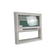 China 6063-T5 Profile European Style Net Screen Mosquito Double Glaze Vinyl Double Hung Windows for sale