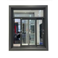 China Modern Design Style Double Glazed Residential Slide Windows with Low-E Glass and Net for sale