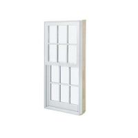 China Energy Fibreglass Vertical Hurricane Impact Glass Single Hung Windows for Residential for sale