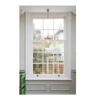 China Customized Color FiberGlass Screen Netting Material Double Glazed Single Hung Windows for sale