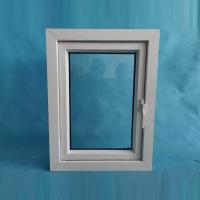 China Triple Pane White Frame Upvc Glazed Casement Windows Cusomized Function Soundproof for sale