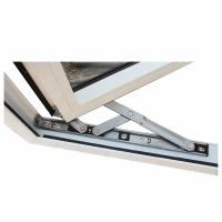 China Swing Open Upvc Triple Glazed Stained Glass Soundproof Tempering Pvc Casement Windows for sale