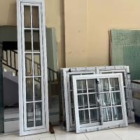 China Minimalist Style Pvc Sliding Window Design for Versatility Upvc Double Glazed Windows for sale