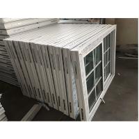 China Sliding Open Style Double Glass PVC Window for Modern House Design Curtain Type Hanging for sale