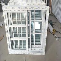 China Custom USA Design Style Minimalist Slide Windows pvc Window double Glass Windows for sale