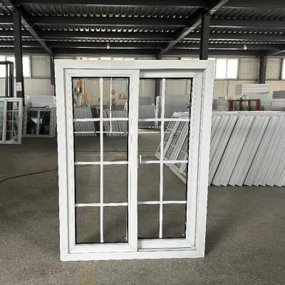 China Hurricane Impact Glass Sliding Upvc Windows for Soundproof and Windproof for sale