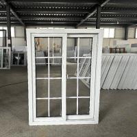 China Roller Blind Curtain Type Upvc Sliding Windows With Hurricane Impact Glass For Europe for sale